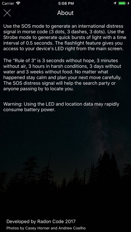 SOS Light Beacon by Nikita Sychev