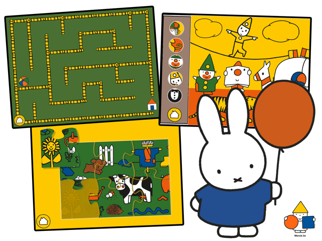 【iOS APP】Miffy Games – Premium 與米菲一起玩遊戲 – 進階版 – Dr.愛瘋 APP Navi