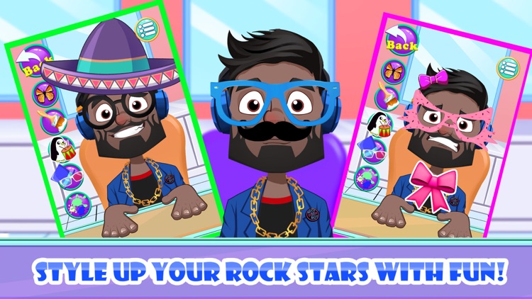 Crazy Rockstar Makeover - Hair Salon & Shave Game by Bravo Kids Media
