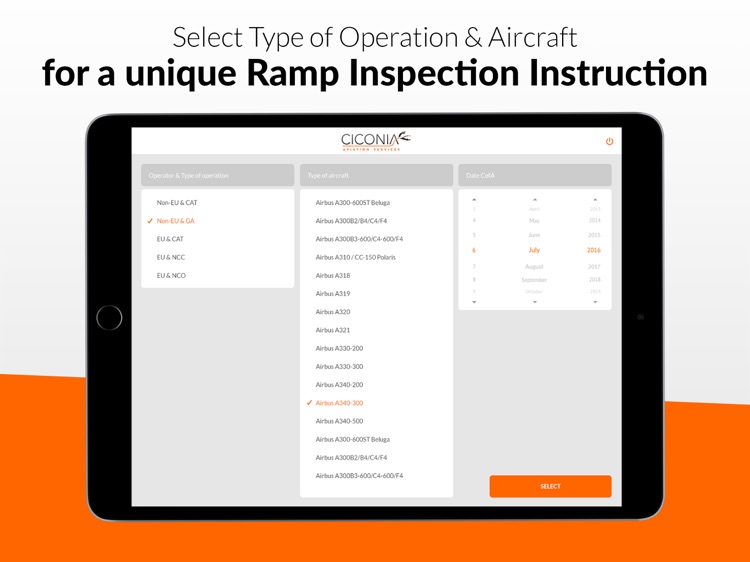 Ramp Inspection Instructions by Ciconia Aviation