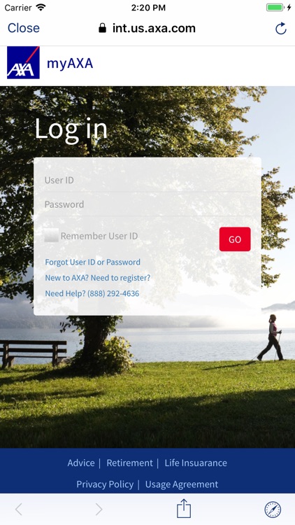 myAXA by AXA Equitable Financial Services, LLC