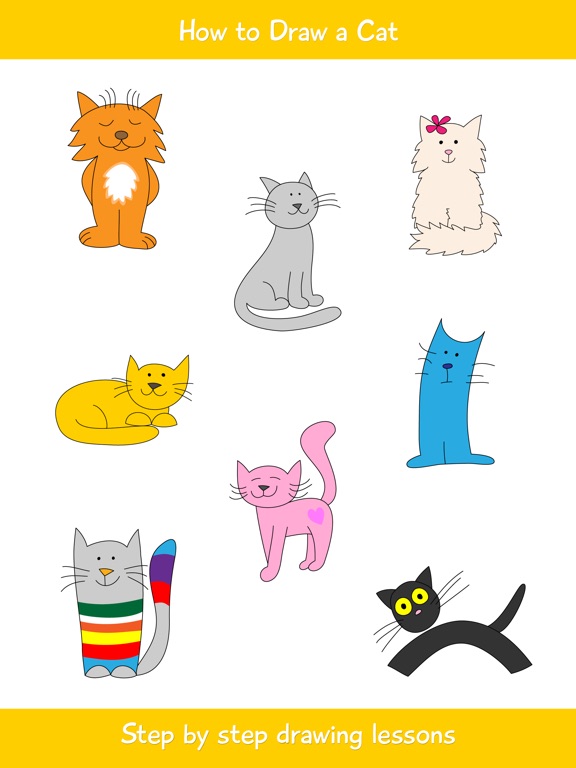 App Shopper: How to Draw a Cat Step by Step (Games)