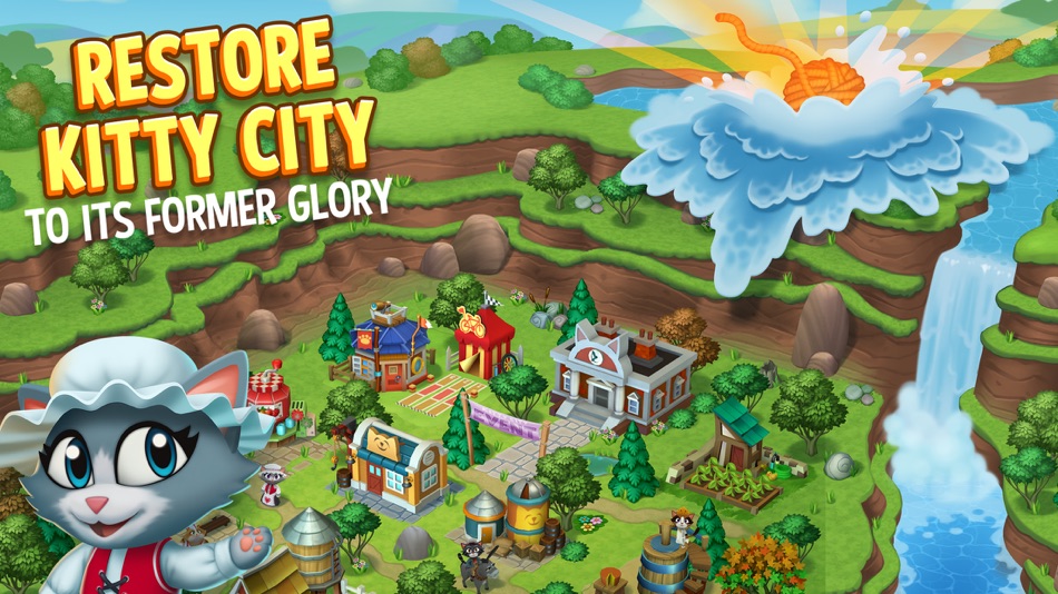 Kitty City: Harvest Valley (by MindJolt) - (iOS Games) — AppAgg