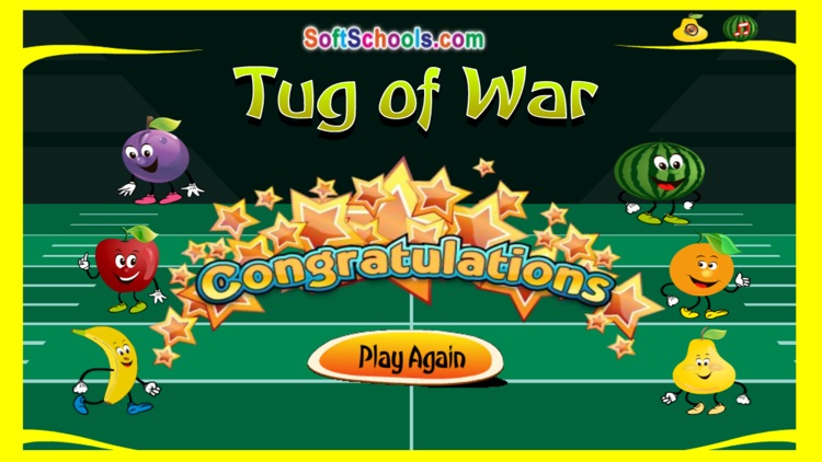 Tug of War Game by SoftSchools