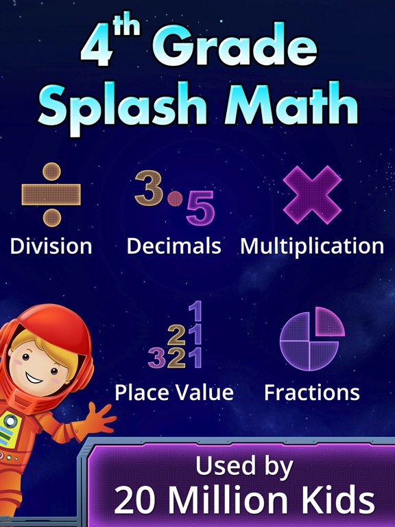 4th Grade Math Splash Math Worksheets App BestAppsForKids