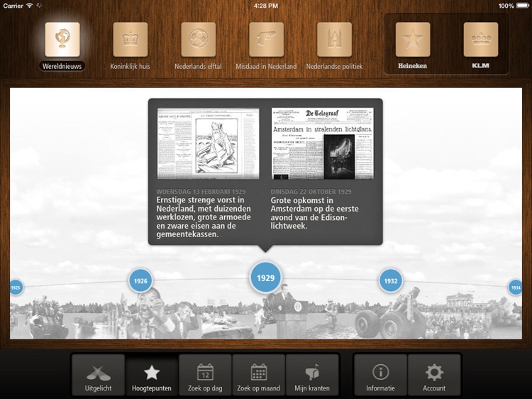 Telegraaf Archief by De Telegraaf B.V.
