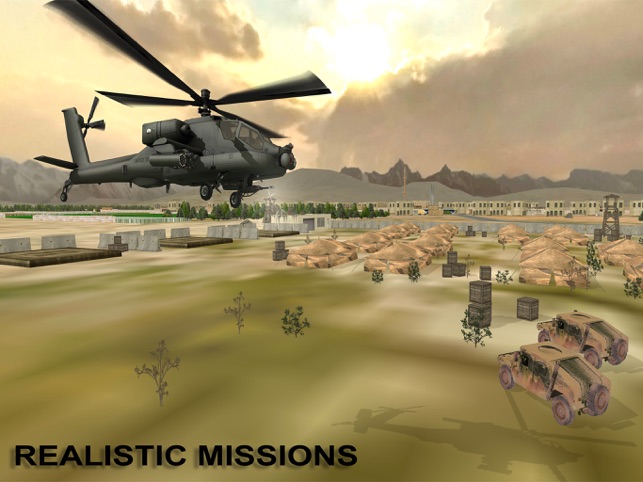 Apache Helicopter Game
