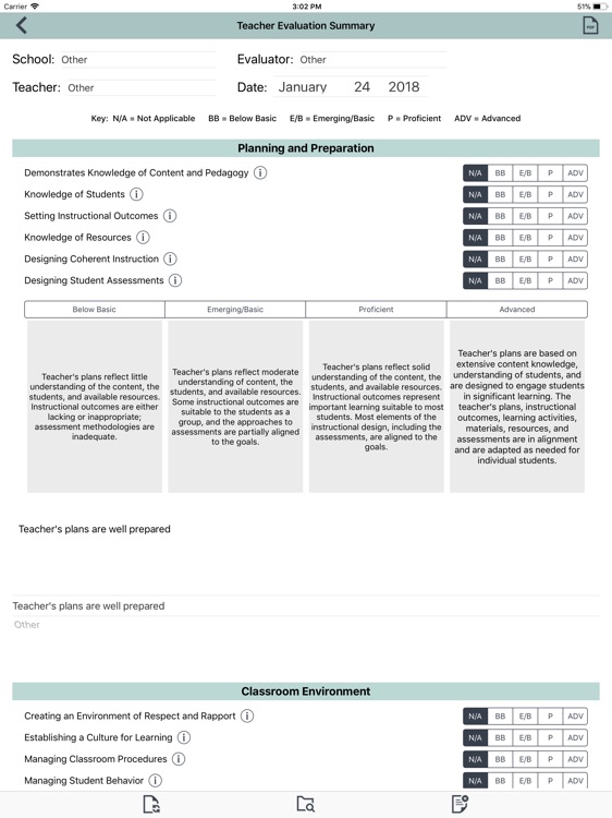 Administrator Evaluation Tool by Russell Thorman