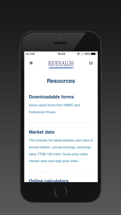 Ridehalgh Accountants by Appliam