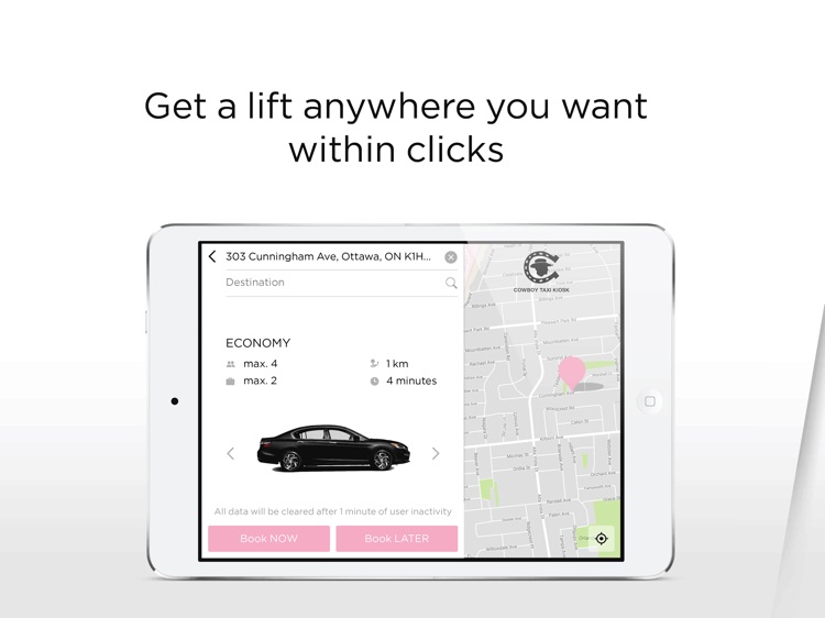 Cowboy Taxi Kiosk App by Cowboy Taxi Ltd.