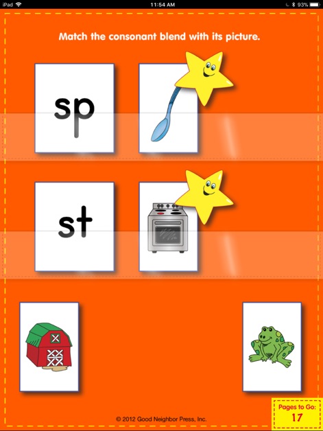 Consonant Blends and Digraphs - 교육 앱 | MWM
