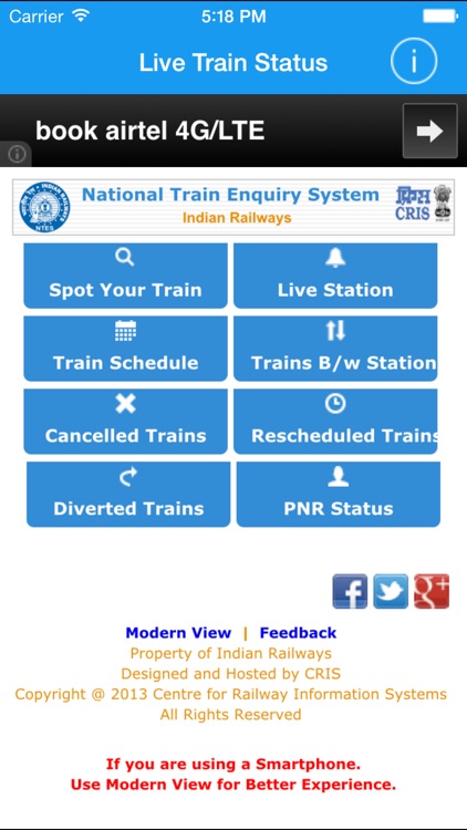 IRCTC Live Train Status & PNR Check by Drivebook Ltd IRCTC Live Train Status & PNR Check by Drivebook Ltd