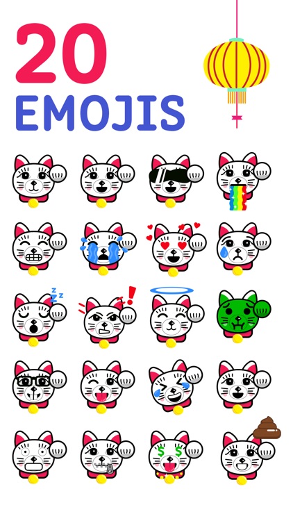 Maneki Neko Emojis by Eduardo Martinez
