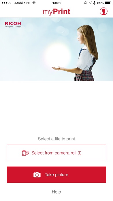 Ricoh myPrint‏‏⁫ iPhone App