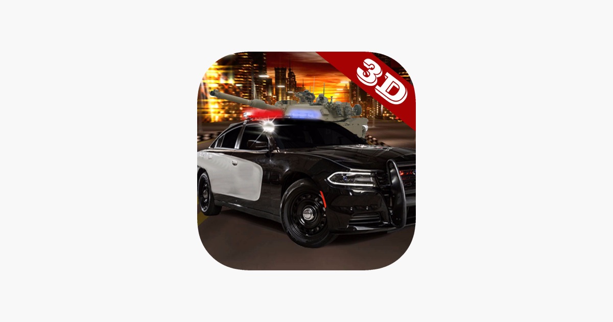 ‎Heavy Tank Shooter vs Police Car Attacker App - App Store
