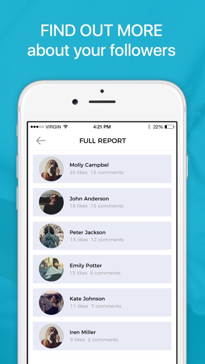 WHO - App for Social Analytics by UAB Nesus