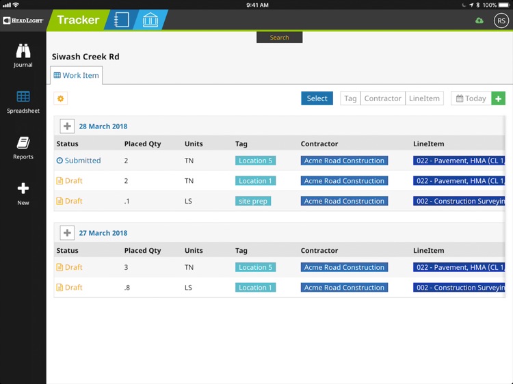 HeadLight Tracker by Pavia Systems Inc