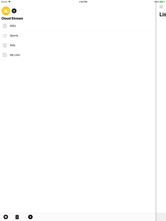 Cloud Stream IPTV Player - AppRecs