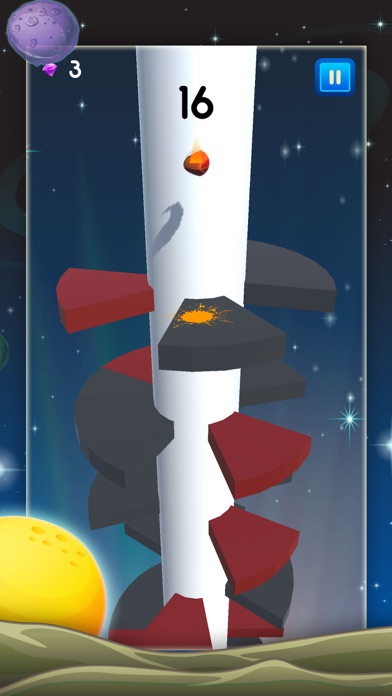 Galaxy Jump-Helix jump game for iPhone - APP DOWNLOAD