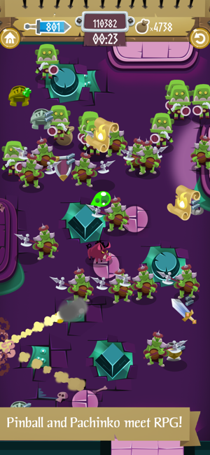 【iOS APP】BlitzKeep 結合彈珠檯與RPG的遊戲~閃電突擊戰 – Dr.愛瘋 APP Navi