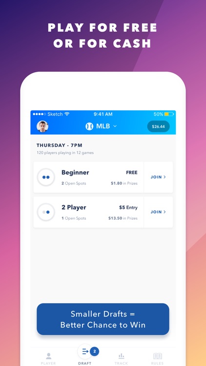 Flash Draft - Fantasy Sports by Draft Party