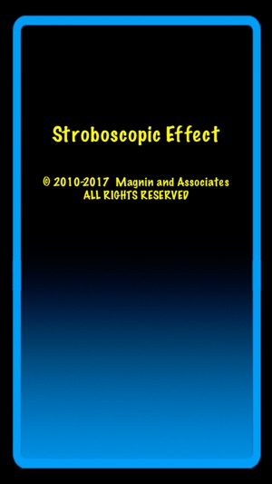 Stroboscopic Effect
