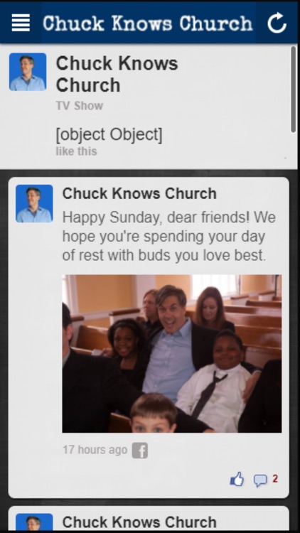 Chuck Knows Church app by United Methodist Church