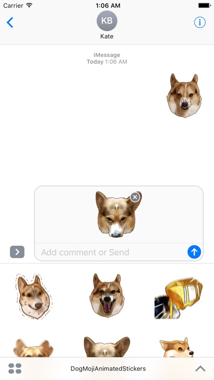 DogMoji Animated Stickers by KIM KON KET