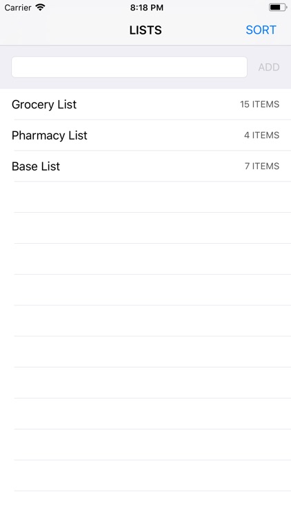 The Simple Shopping List App by Elizabeth Charbonneau