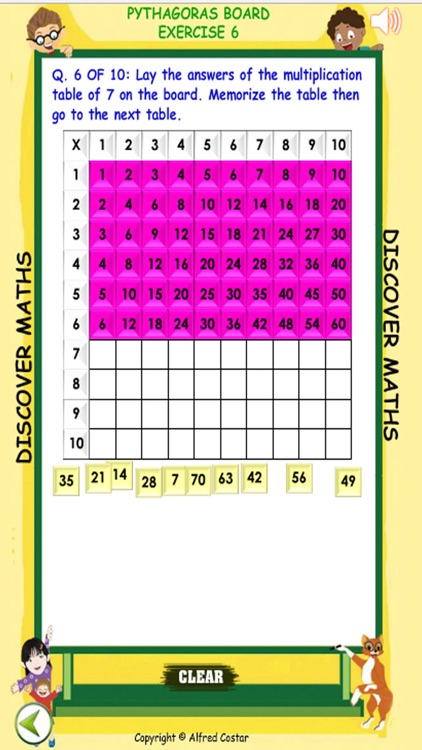 Montessori Pythagoras Board by Paul Alfred Costar