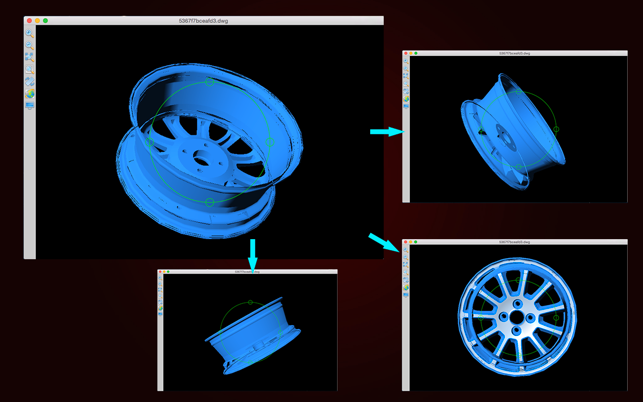 DWG Lab - View & Convert DWG and DXF Files (3D)」をMac App Storeで