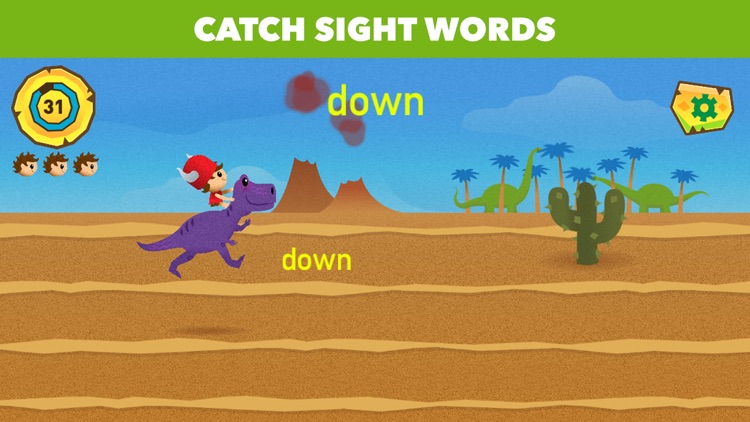 Dino Sight Words: Kindergarten Learning Game by Tipitap Inc.