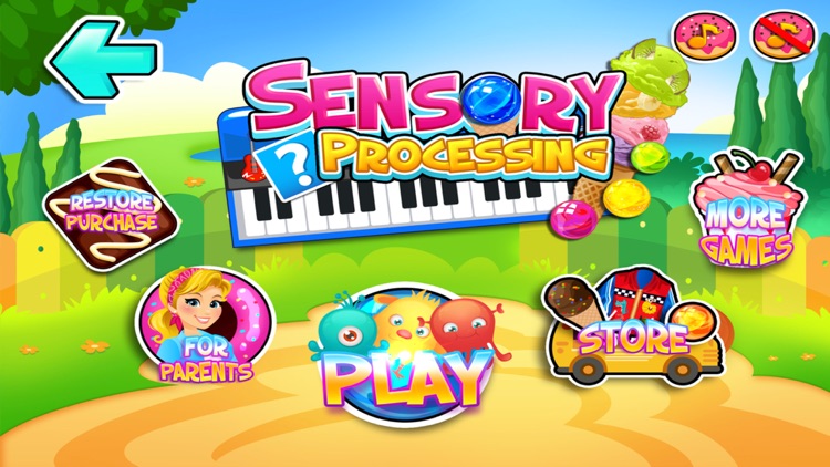 The Sensory Processing Game by Beansprites LLC