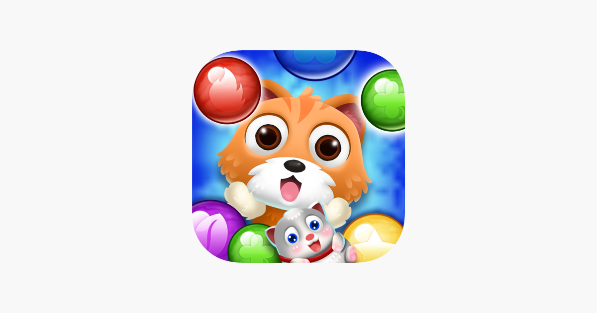 ‎App Store 上的“Rescue pet pop bubble shoot cat”
