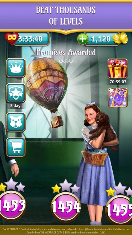 The Wizard of Oz Magic Match 3 by Zynga Inc.