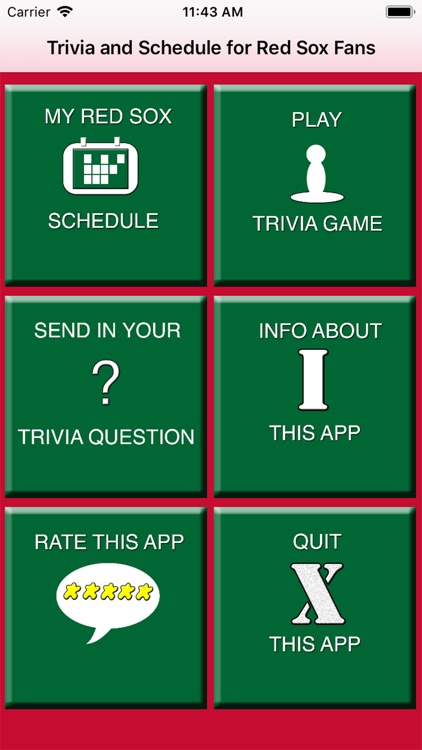 Trivia for Boston Red Sox Fans by Roger Webster