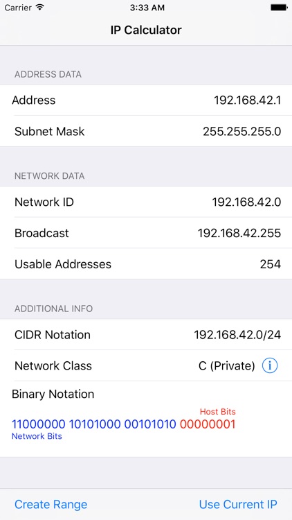 Network Calculator by Avalon Systems