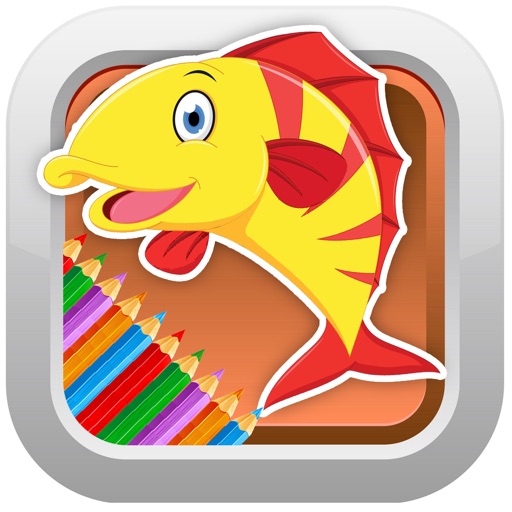 My Fish Games For Kids And Adult Coloring Book by Piyawan Chamnarnchanan