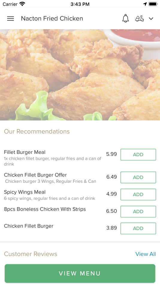 Nacton Fried Chicken de Anjum Shehzad - (iOS Aplicaciones) — AppAgg