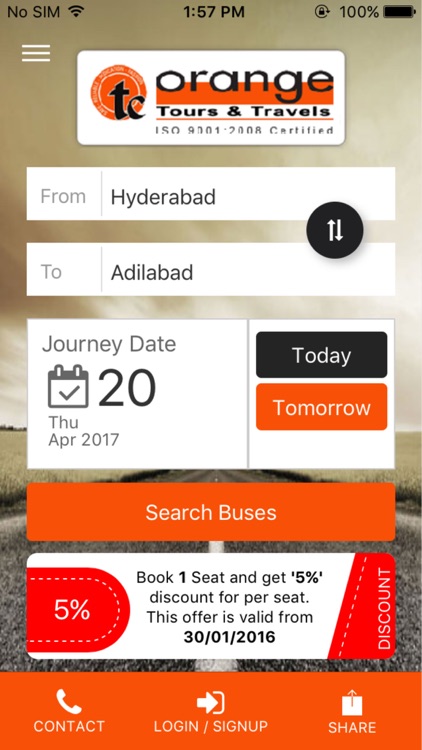 Orange Tours & Travels by Dasharatham Bitla