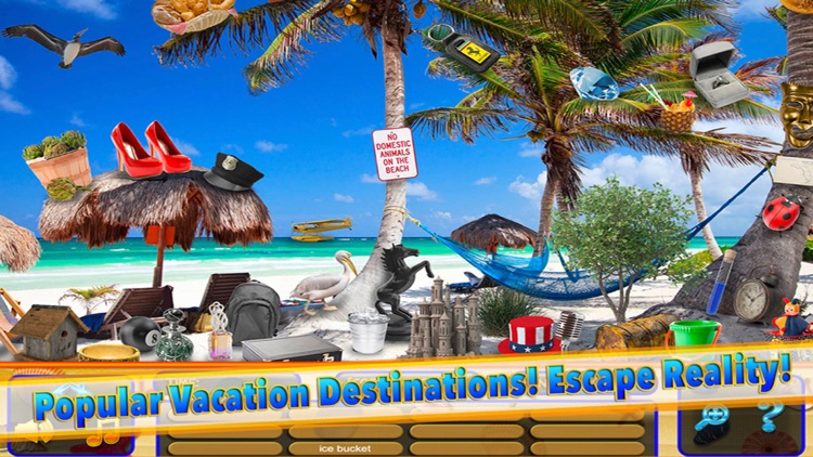 Summer Beach Vacation Objects - Hidden Object Time by Brainfull, LLC