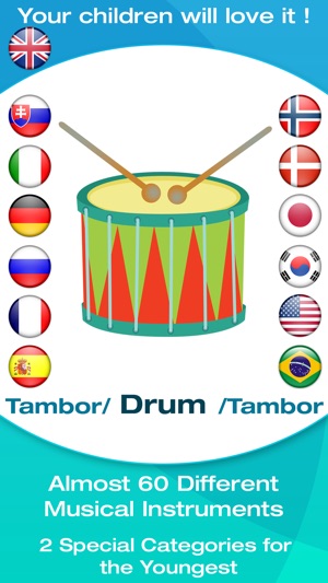 ‎Musical Instruments Flashcards for Babies,Toddlers on the App Store