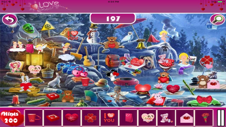 Free Hidden Objects:Valentine Beach Day Love Game by Hiren Patel