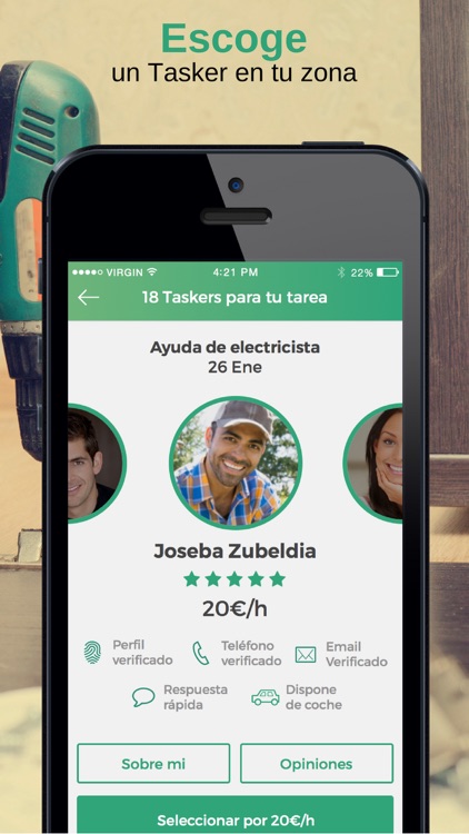 Taskia, trabajo por horas by Taskia Market S.L.