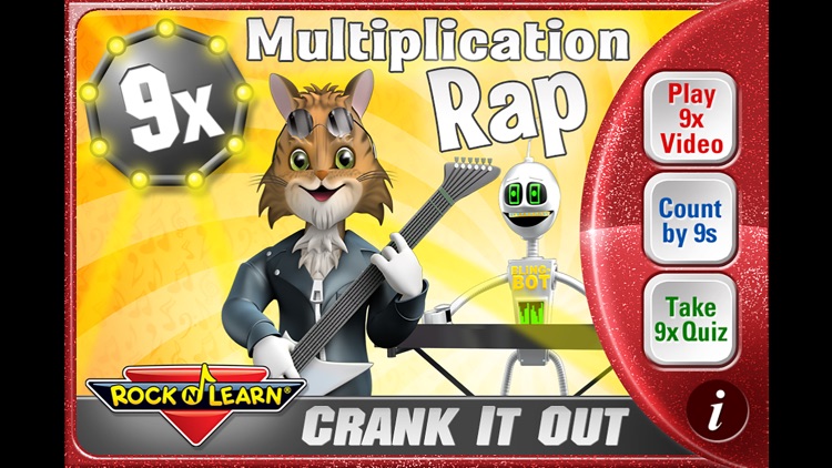 Multiplication Rap 9x by Rock 'N Learn, Inc.