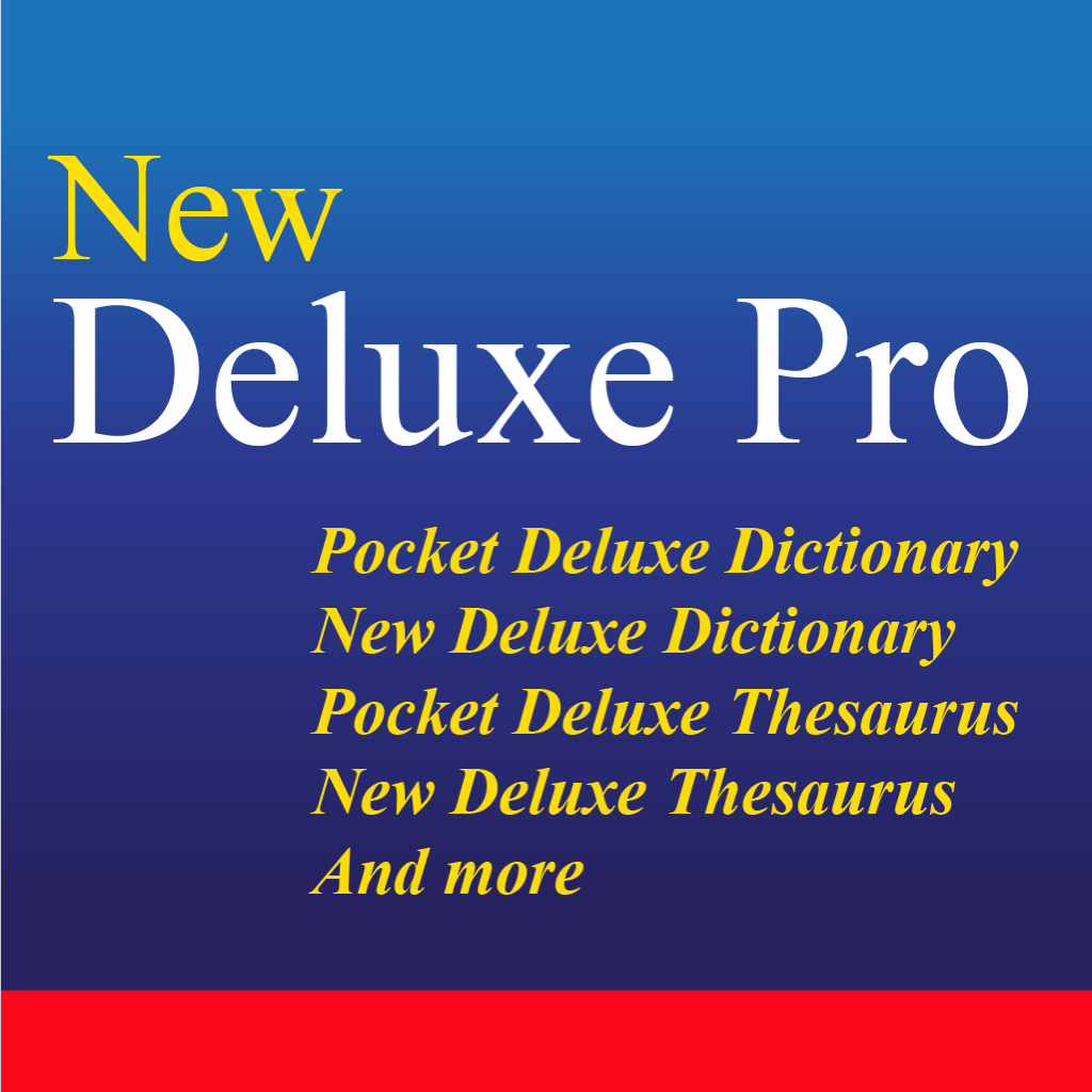 【New Deluxe Dictionary And Thesaurus Pro】画像まとめ - iPadアプリ | APPLION