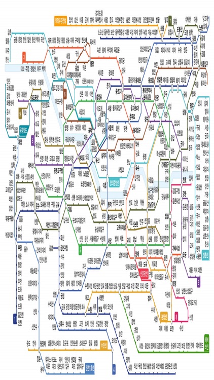 Subway Korea Train Rail Buses Maps Schedule by Janice Ong