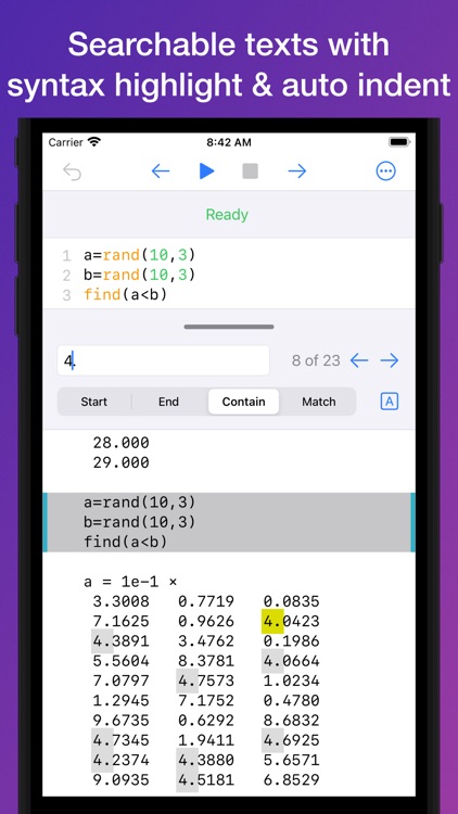 Console for MATLAB programming by Numerical Co. Console for MATLAB programming by Numerical Co.