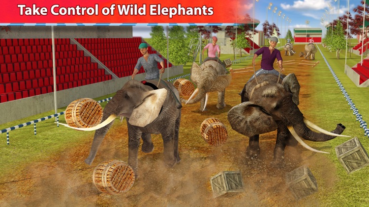 Elephant simulator HD - Elephant Racing and stunts by Christine Pokornik