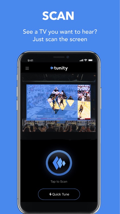 Tunity: Hear Any Muted TV Live by AudioStreamTV Inc.